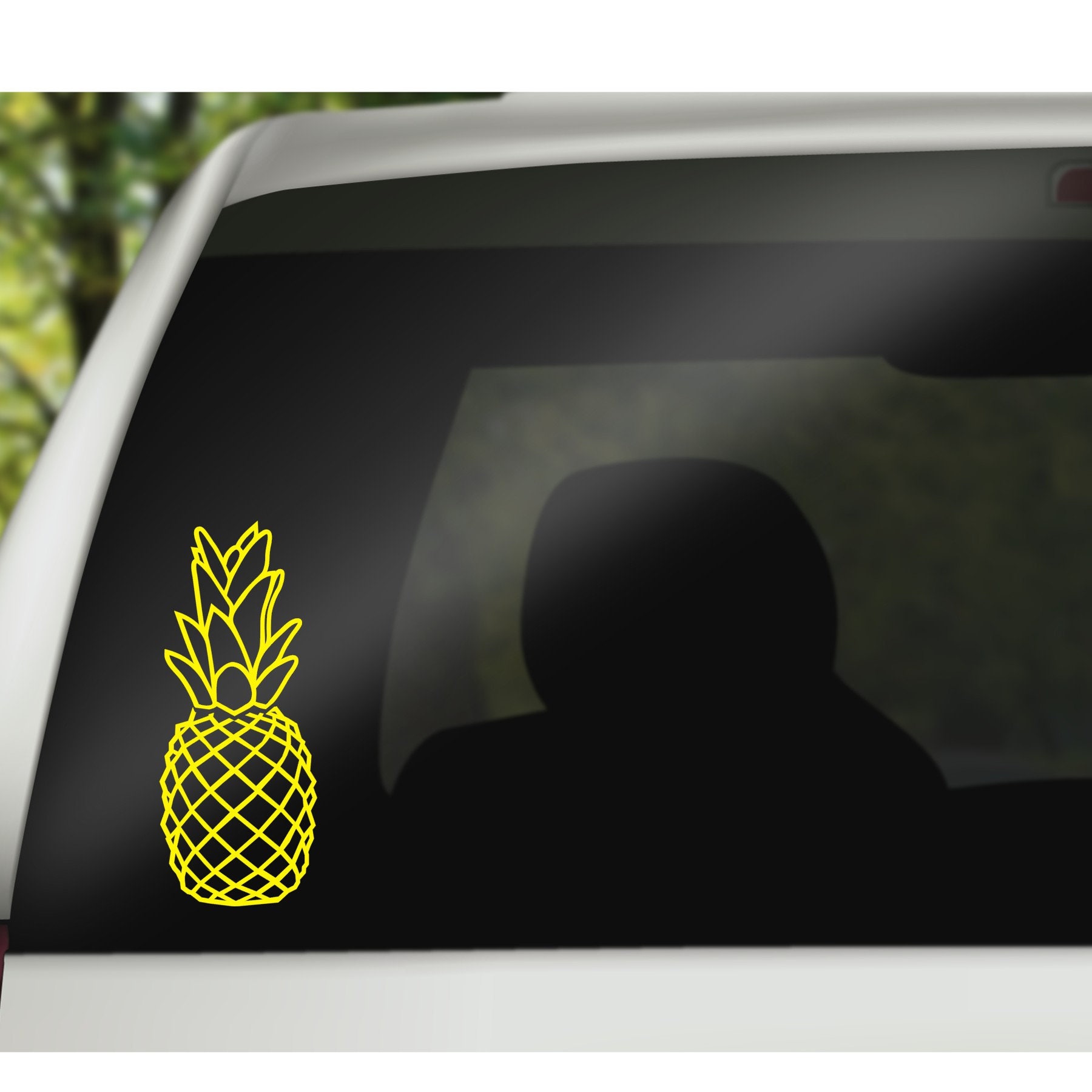 Pineapple Decal Pineapple Vinyl Decal Vinyl Decal | Etsy