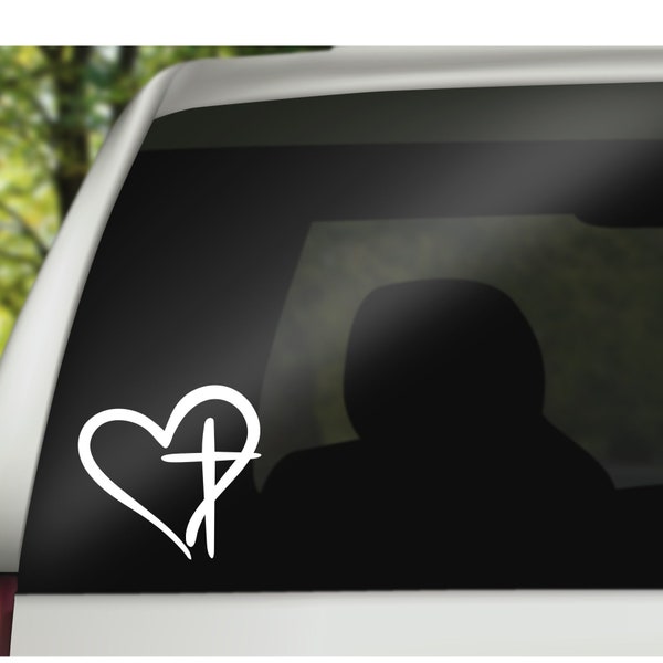 Cross Decal - Etsy