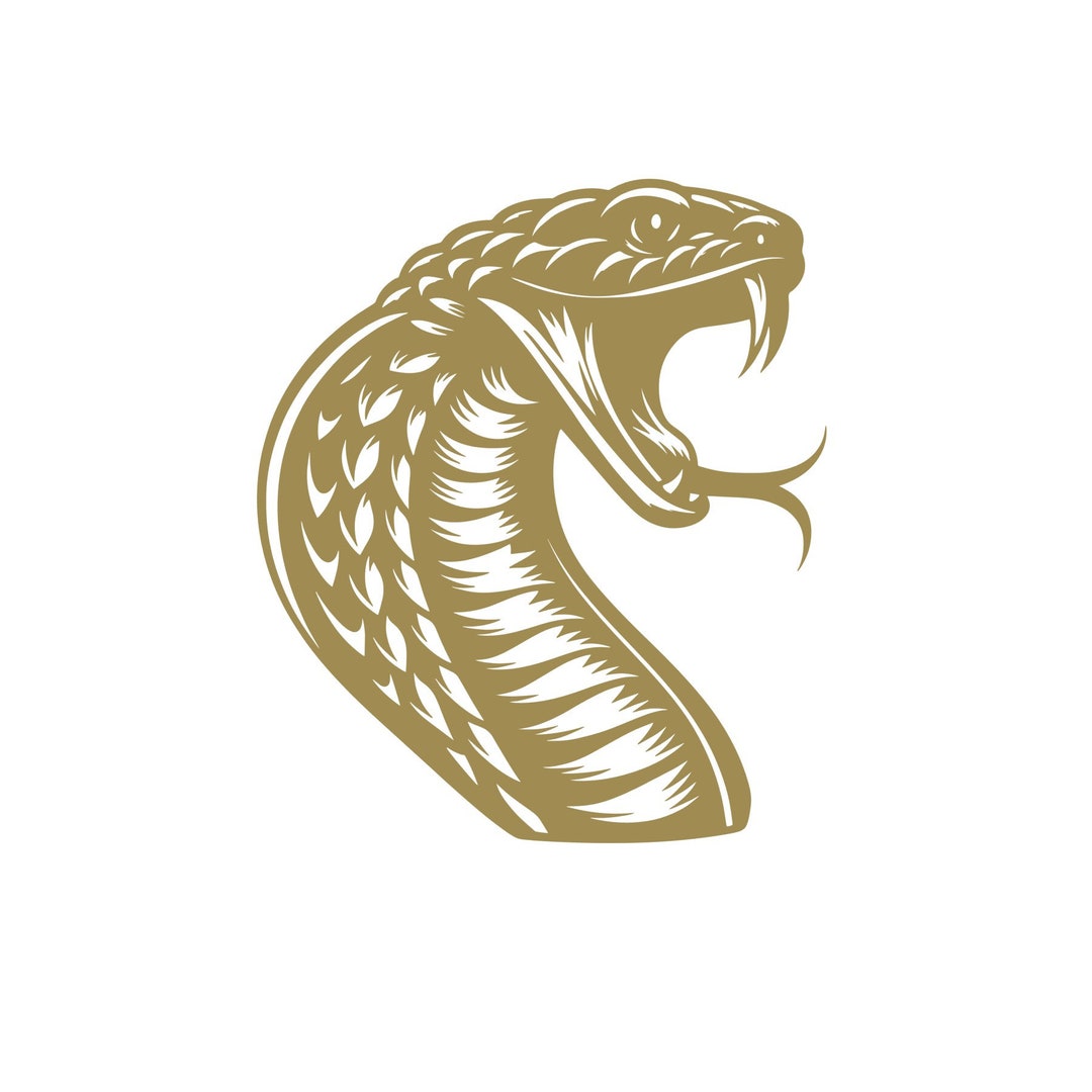 Cobra Head Vinyl Decal, Cobra Decal, Cobra Head, Cobra Head Sticker ...