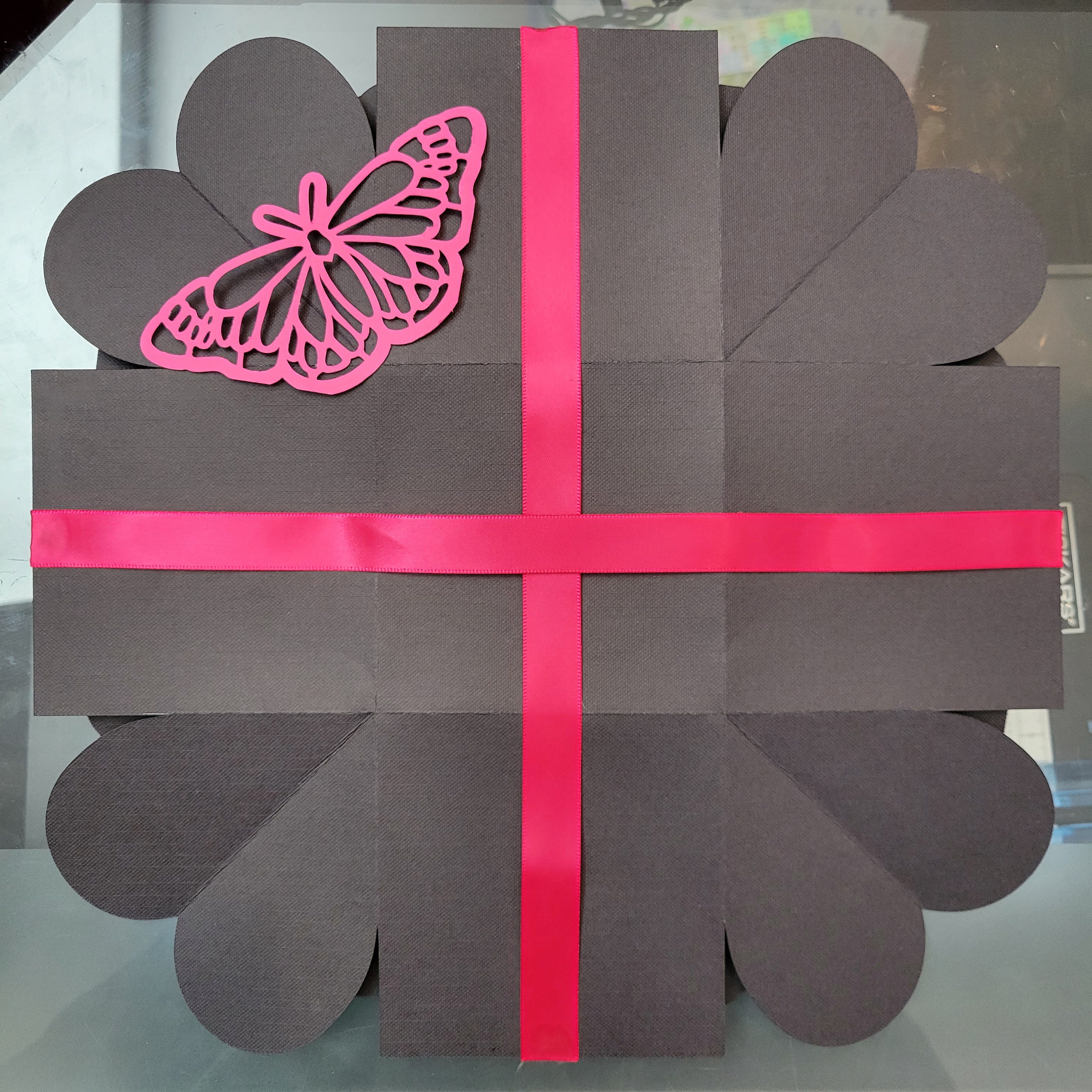 SVG Explosion Box Design Cutting Machine Files SVG Four Layers - Etsy