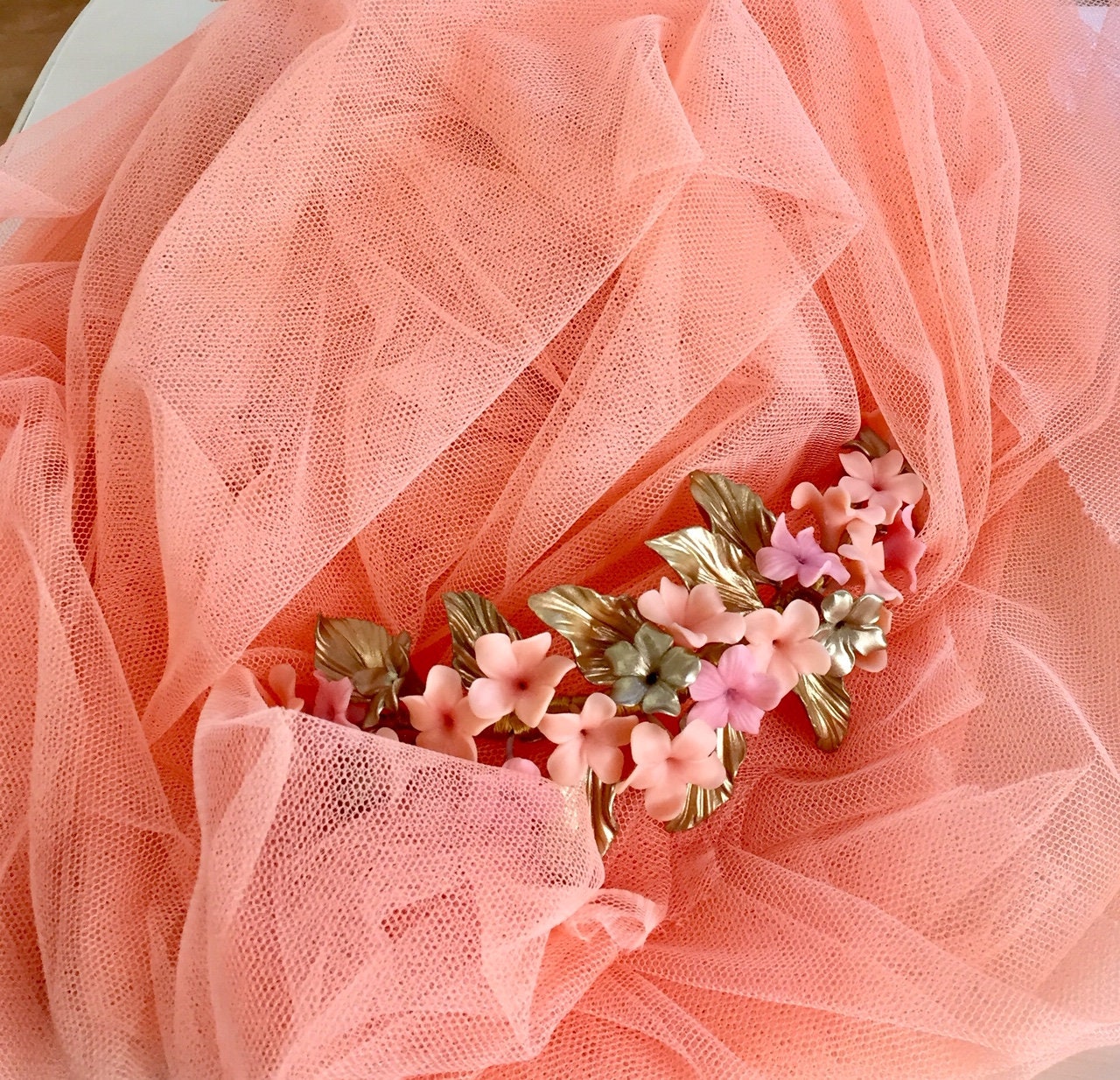 SUPER SALE, Wedding Veil Pale Pink, Wedding Veil Tulle Light Blue ...