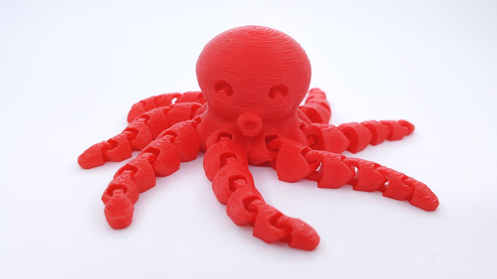 Flexible Octopus Cute 3D Printed Plastic Octopus Amazing | Etsy