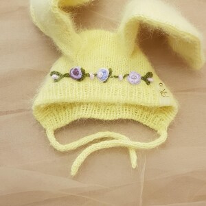 Knitted Baby Angora 3-in-1 Set. Set for Newborns Made of Angora With ...