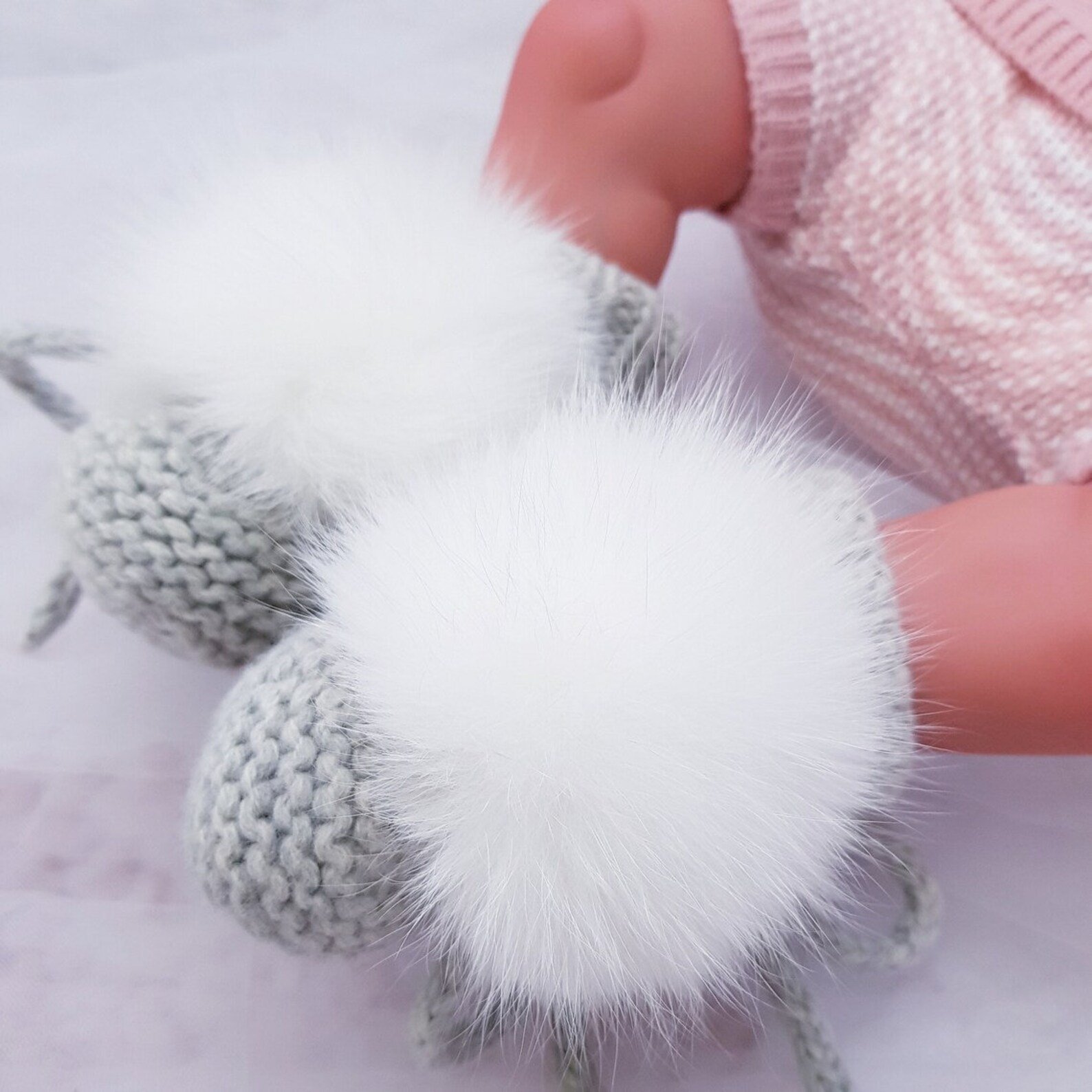 Baby Knitted Set 3 in 1, Baby Romper, Baby Bonnet, Long Legged Romper ...