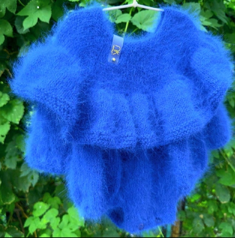 Baby Romper, Newborn Outfit , White Angora Baby Romper, Christmas Gift ...