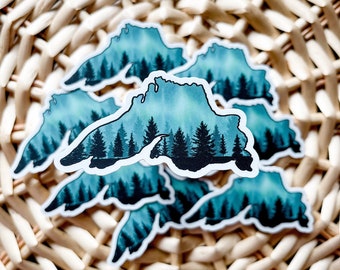 Lake Superior | Cut Out | Vinyl Sticker - Etsy