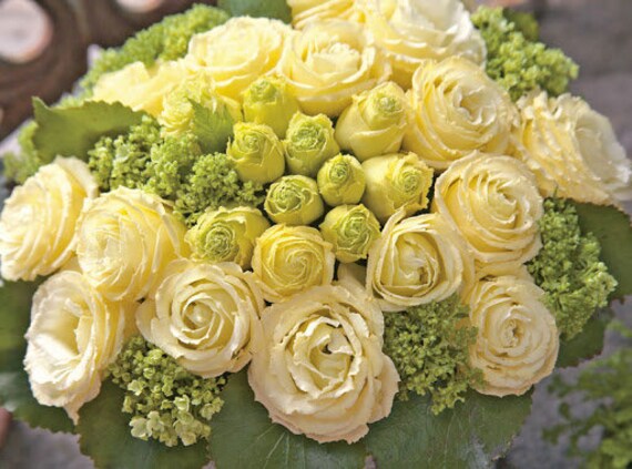 Yellow Lisianthus Bouquet