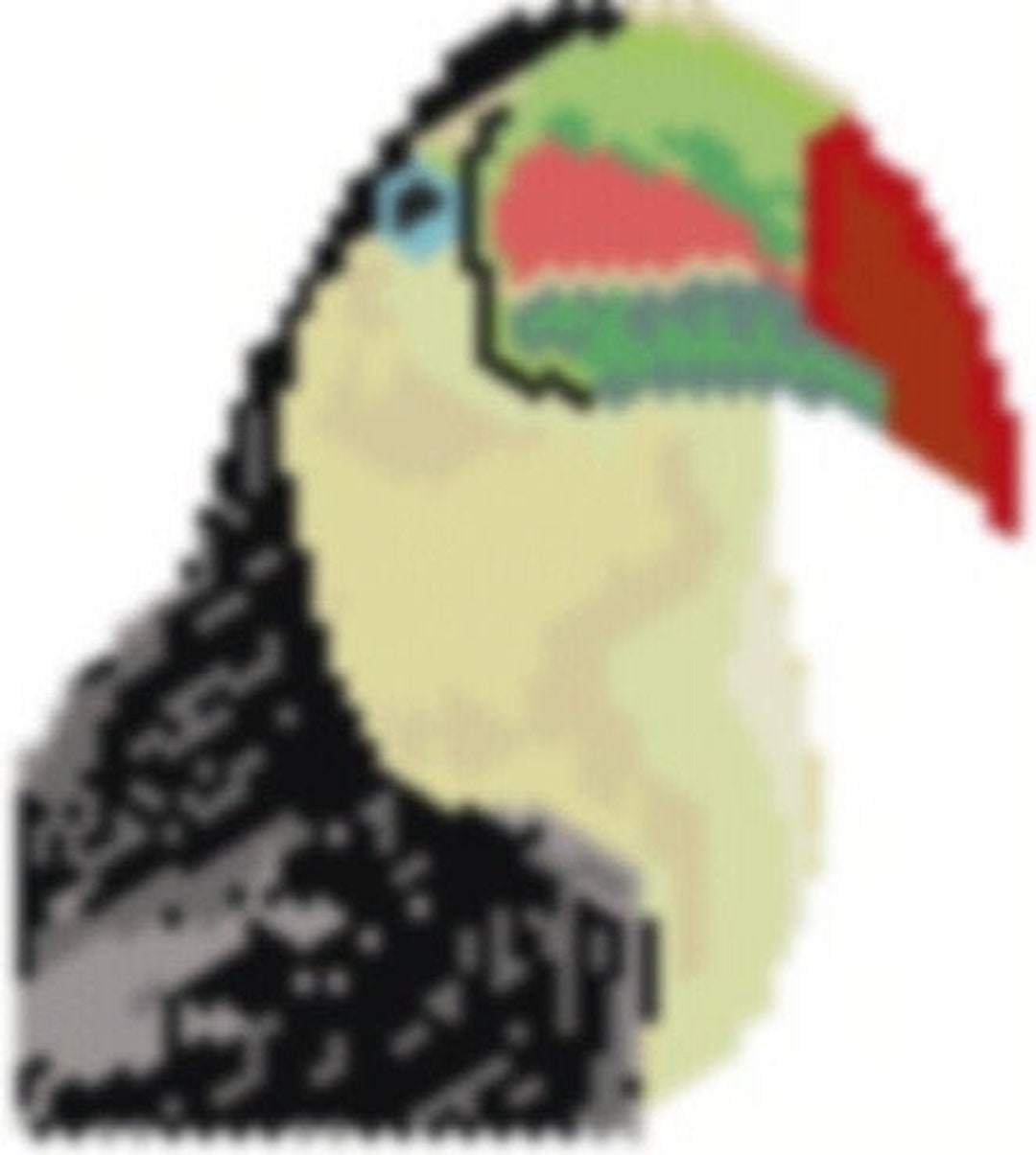 Diagram Weaving Miyuki Beads "toucan" / Diagram Weaving Miyuki Beads ...