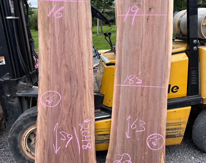 Live Edge Walnut Slab # 2648 ( LEFT SIDE Slab ONLY) - Etsy