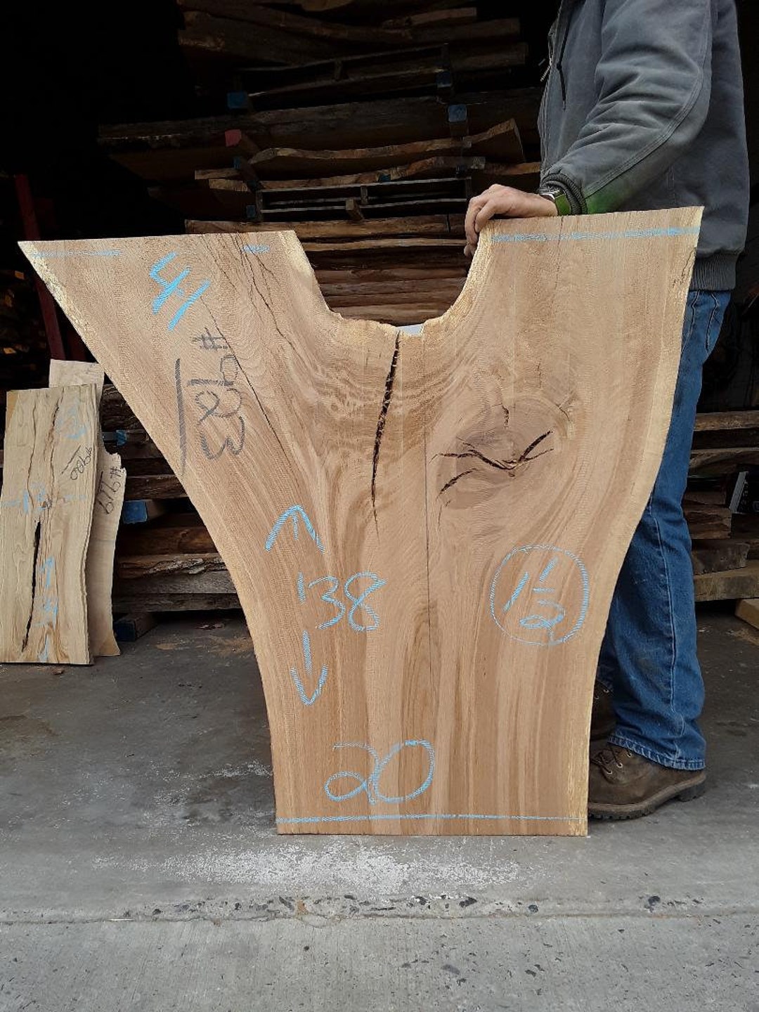 White Oak Slab #923 - Etsy