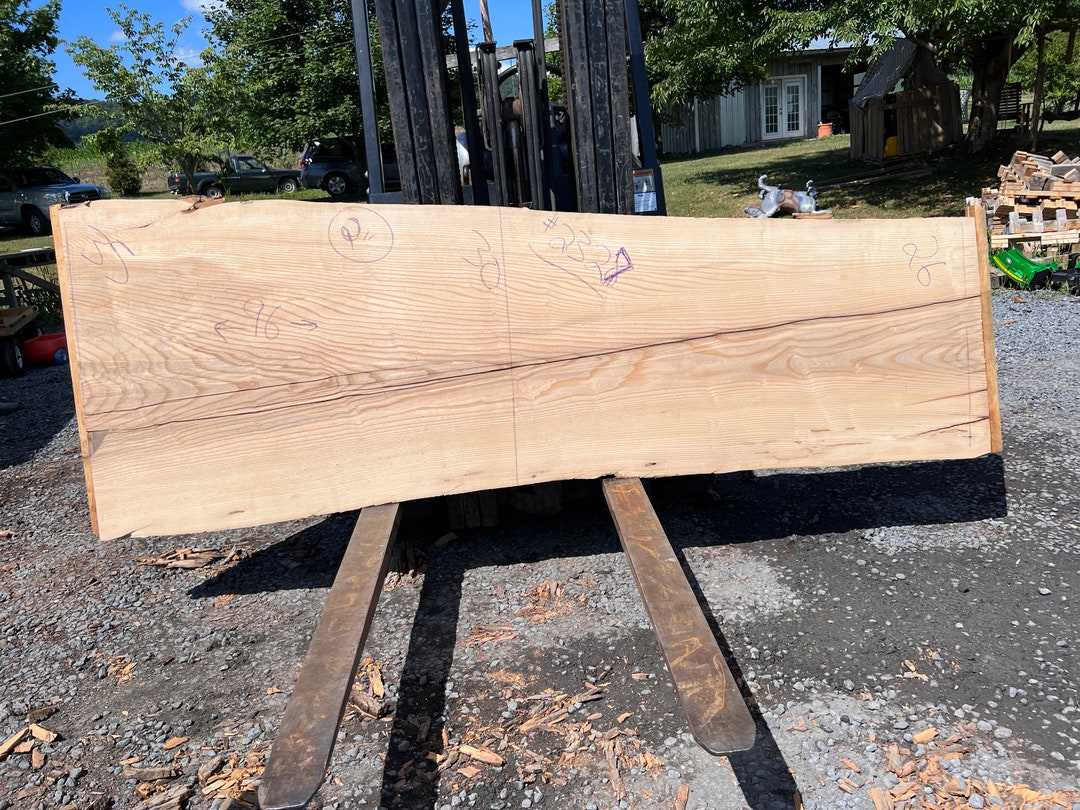 Live Edge Ash Slab # 2327 - Etsy