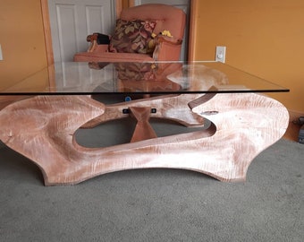 Tiger Glass Table - Etsy