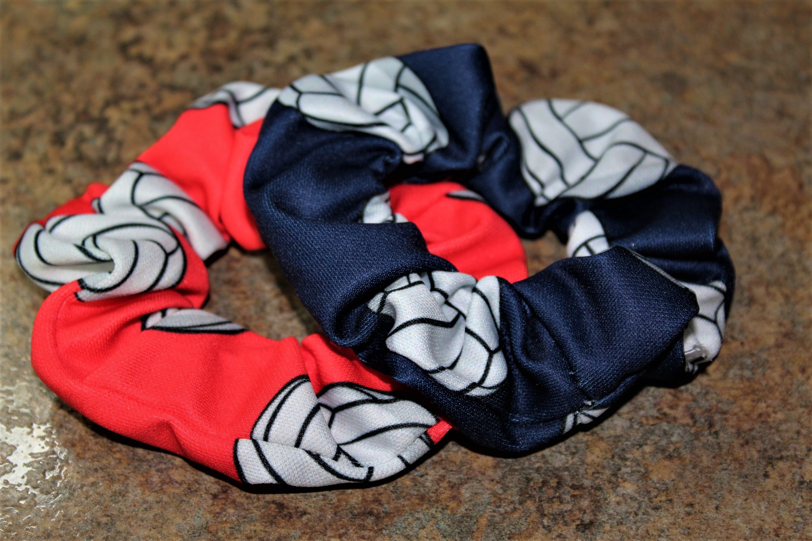 Volleyball Scrunchies / Team Spirit / Game Day / Spike It / | Etsy