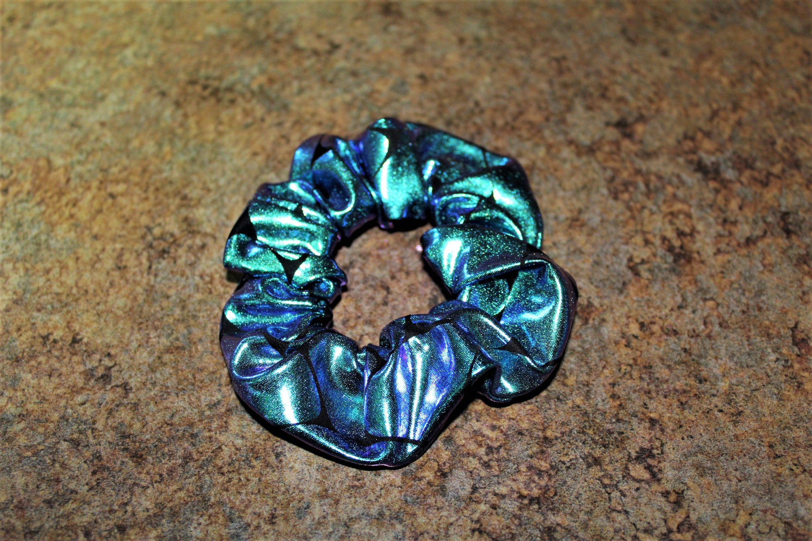 Dragon Scale Scrunchie / Mermaid / Iridescent / Fantasy / Hair - Etsy