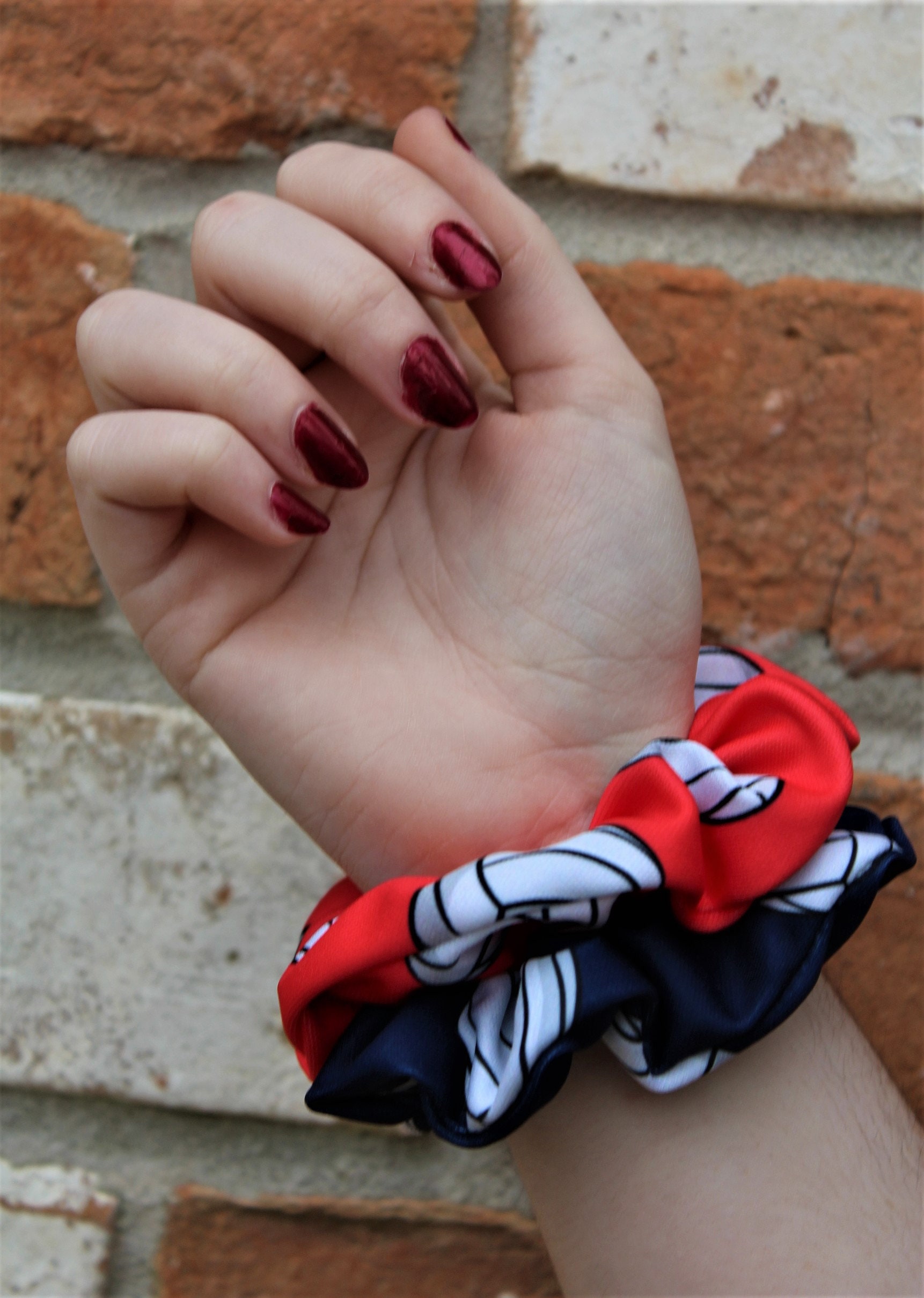 Volleyball Scrunchies / Team Spirit / Game Day / Spike It / | Etsy