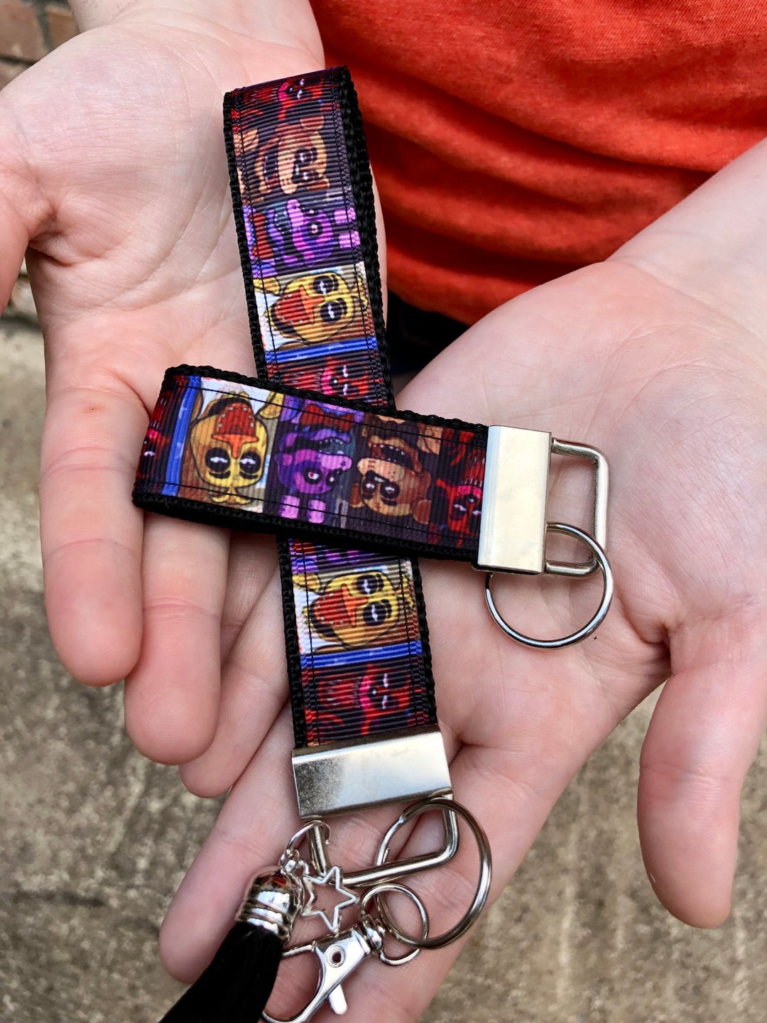 Five Nights at Fazbear Key Fob / Keychain / Wristlet - Etsy