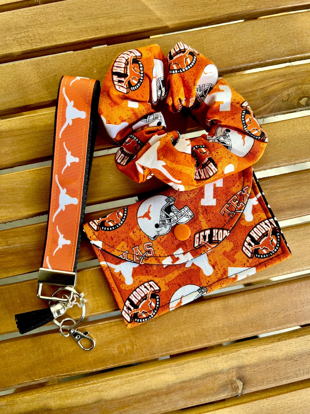 UT Key Fob / Scrunchie / Wallet / Keychain / Wristlet / University of ...