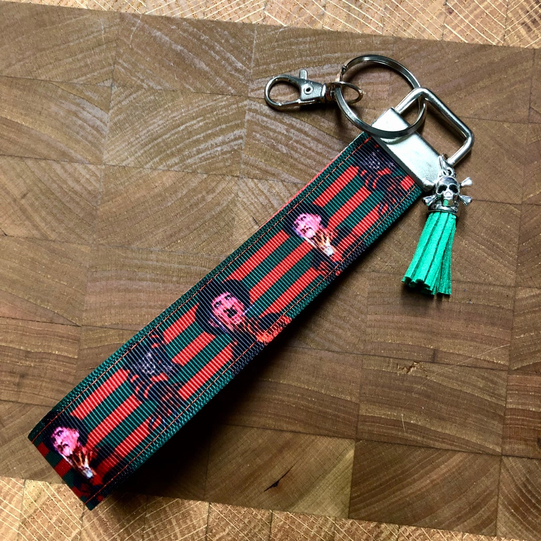 Freddy Horror Movie Key Fob / Keychain / Wristlet - Etsy