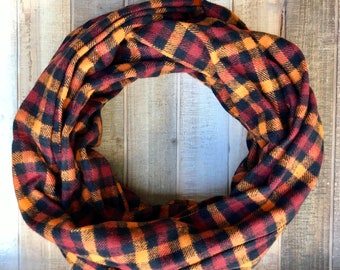 Rust Infinity Scarf - Etsy