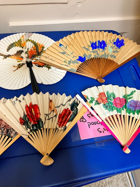 Vintage Chinese Fan Collection - Gem