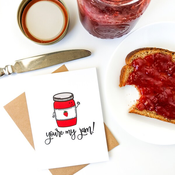 You're My Jam Card - Etsy