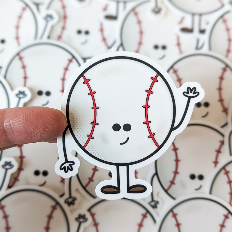 Baseball Stickers - Etsy