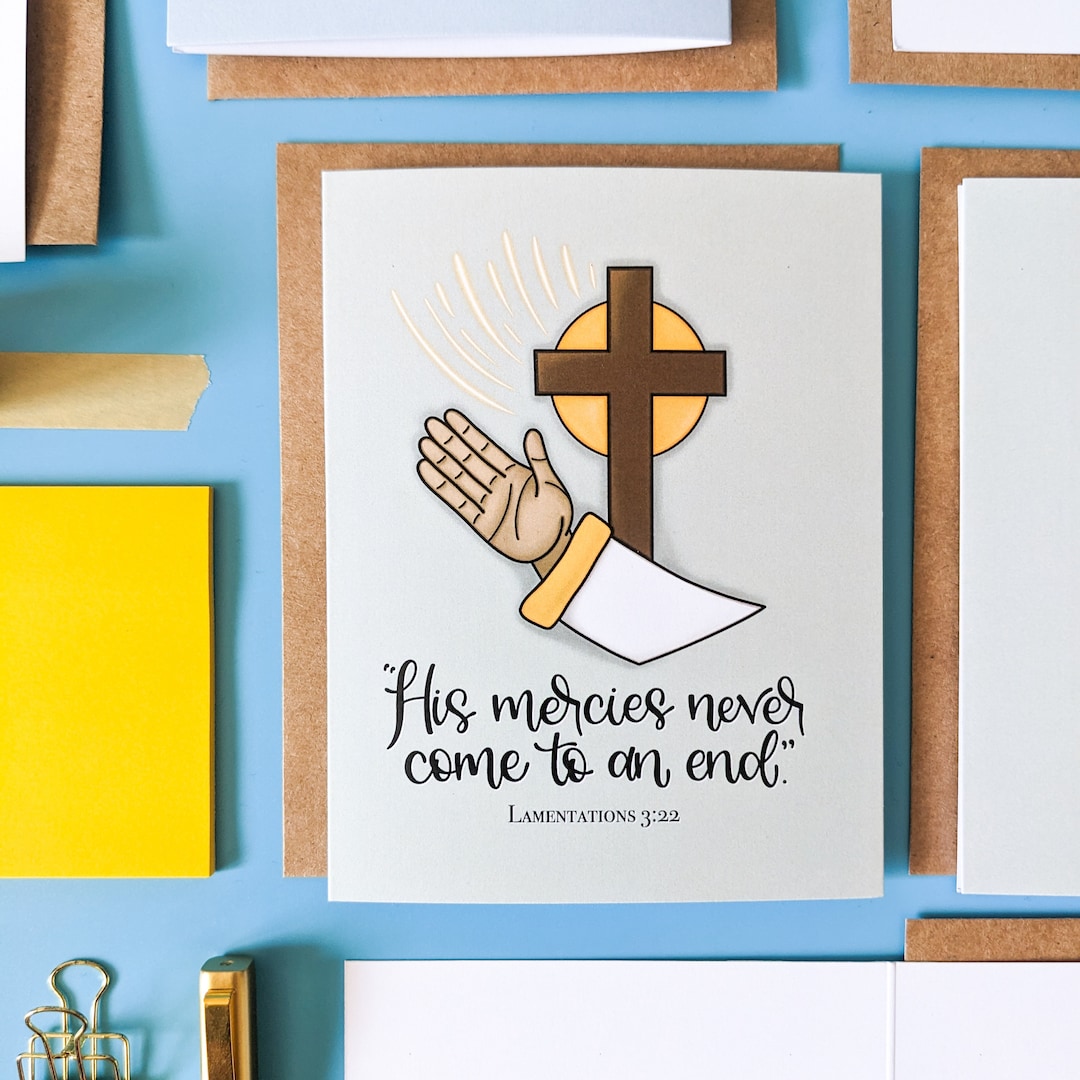 First Reconciliation Card // Catholic Greeting Cards - Etsy