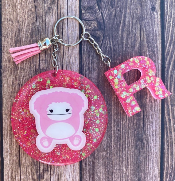 Squishmallow Inspired Keychain Set Custom Squishmallow - Etsy