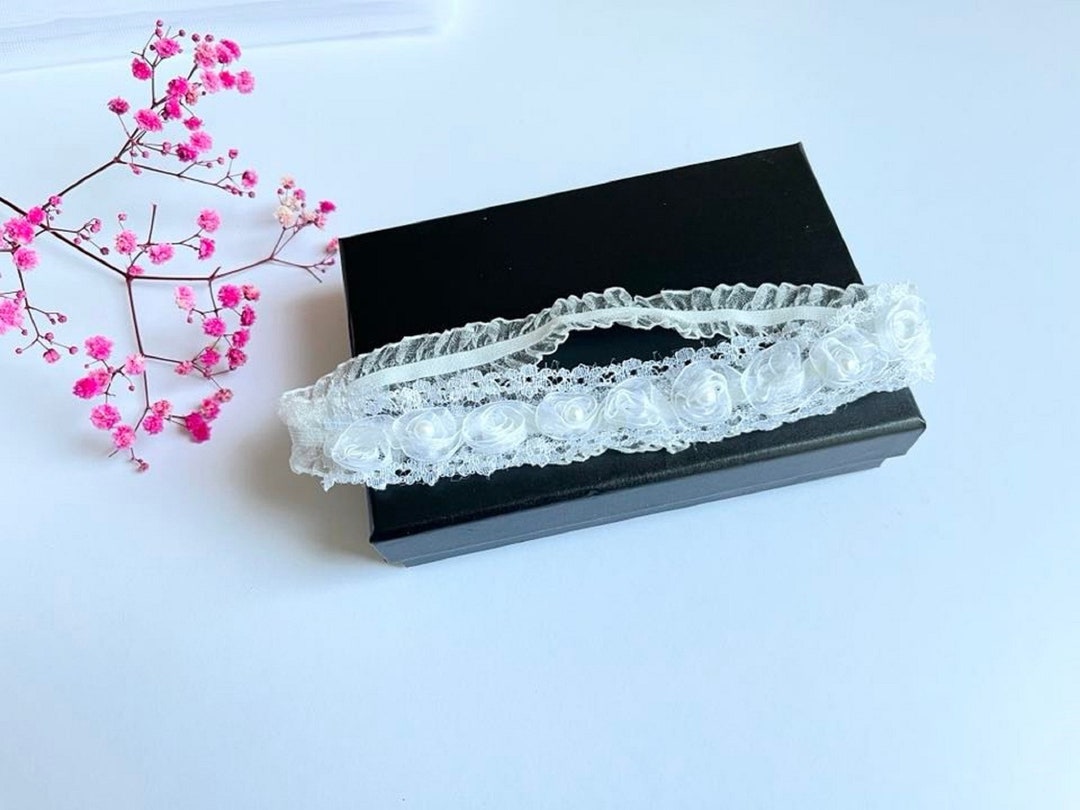 Pure White Baby Lace Hair Band Newborn Elastic Baby Headband - Etsy UK
