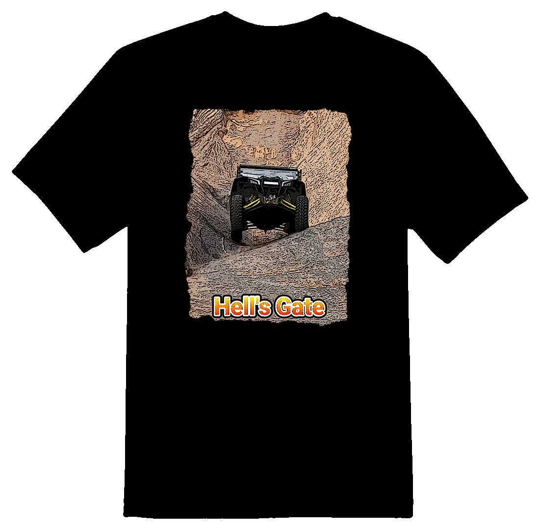 Hells Gate on Hells Revenge Trail Moab Utah Utv Atv Offroad | Etsy