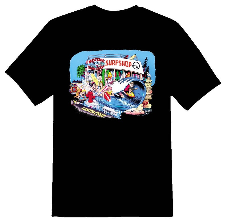 Surf Shop Tee Shirt - Etsy