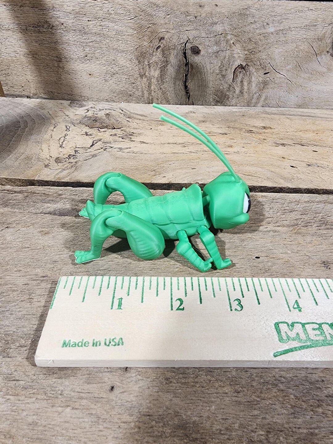 3D Printed Grasshopper With Moving Parts. - Etsy