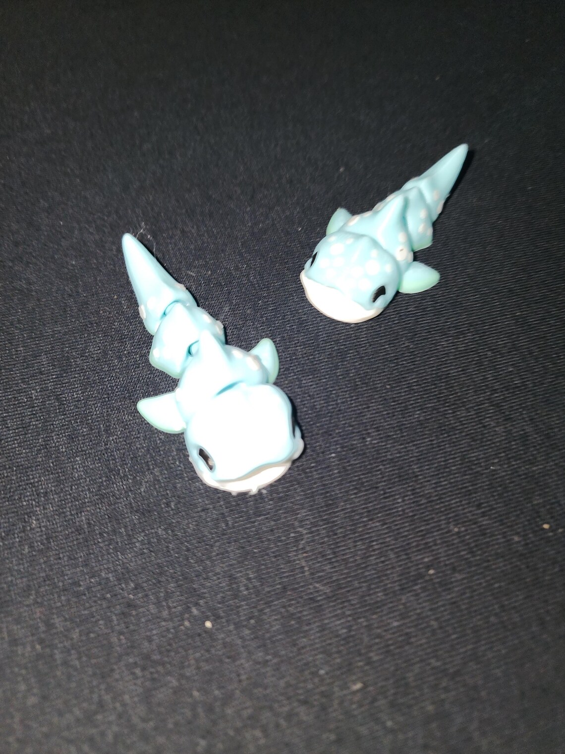 3D Printed Multicolored Little Toy Fish With Moving Parts. Set of 5 ...