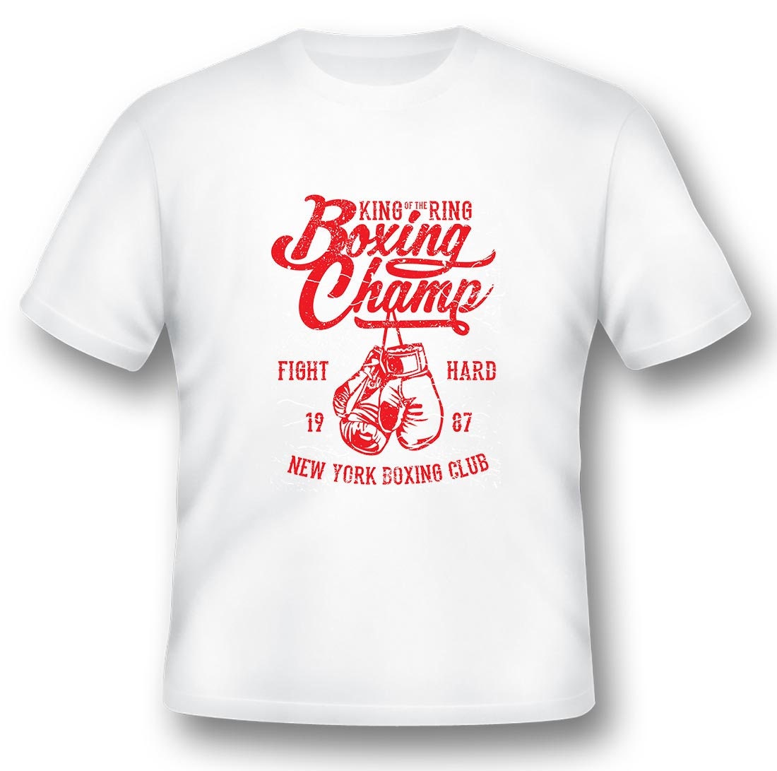 Boxing Champ King of the Ring New York Boxing Club Tee Shirt 08012016 ...