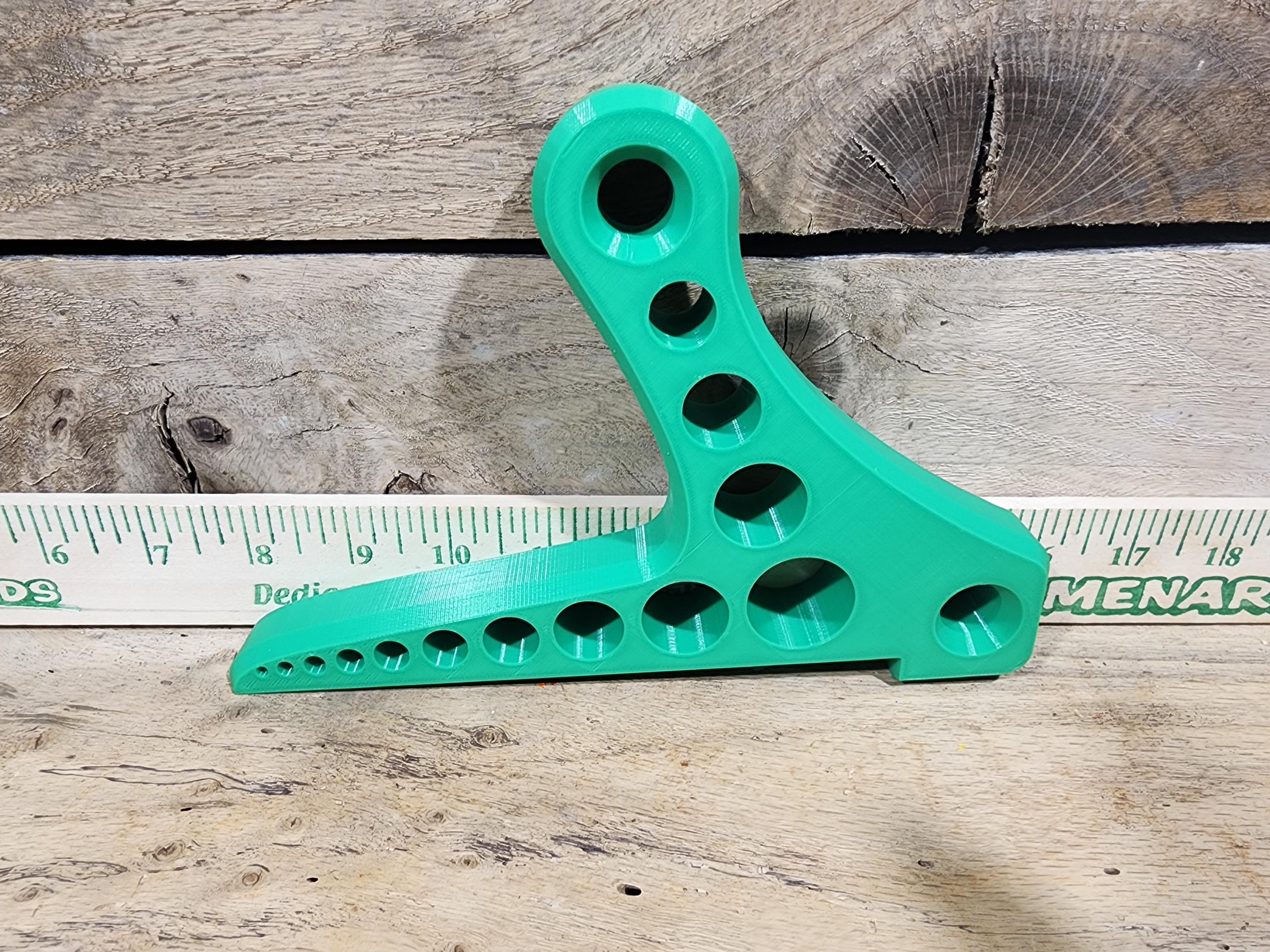 3D Printed Table Saw Push Stick Green. Used to Push Lumber Thru ...