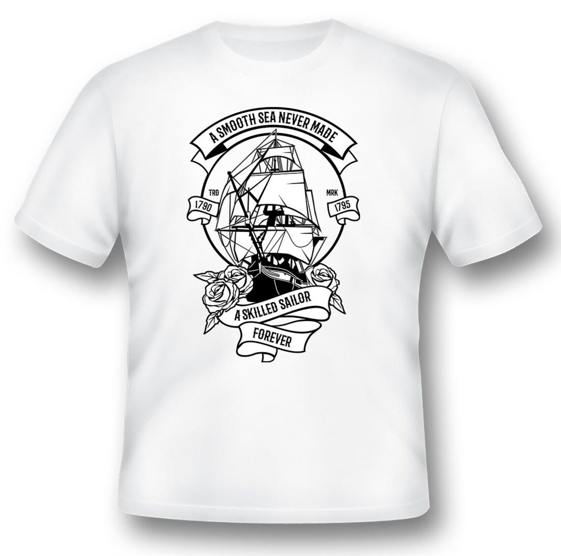 A Skilled Sailor Tee Shirt 08162017 - Etsy