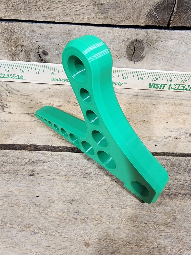 3D Printed Table Saw Push Stick Green. Used to Push Lumber Thru ...