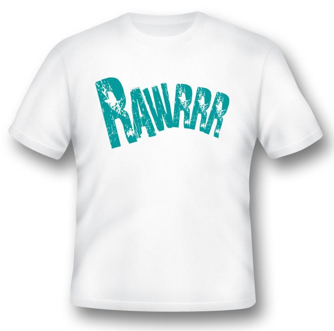 Dinosaur Rawrrr Tee. Be a Dinosaur Celebrate With Dinosaurs. Black or ...