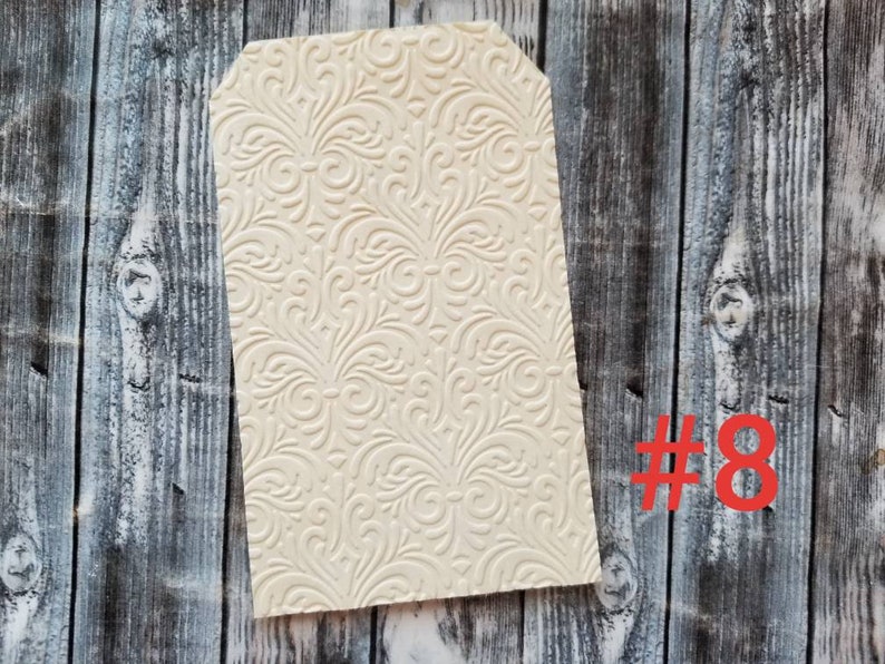 Embossed Tags Junk Journal Ephemera Vintage Grungy Mixed Media ...