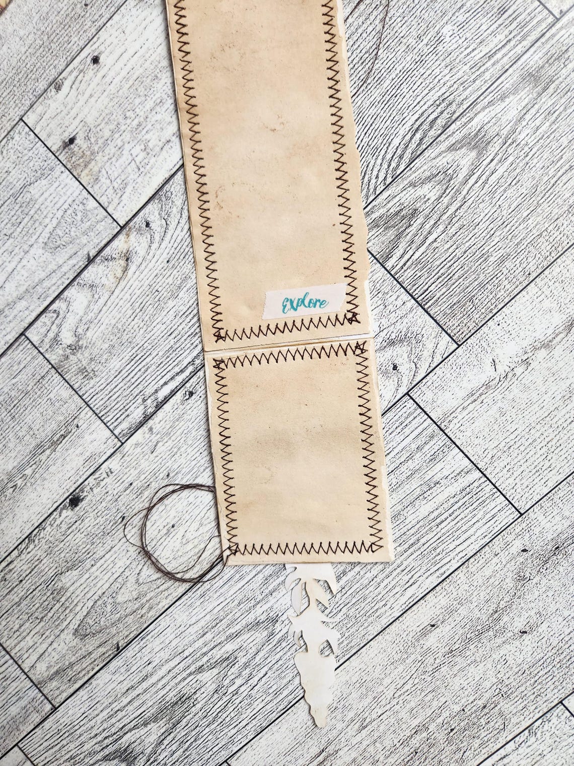 Interactive Junk Journal Belly Band. - Etsy