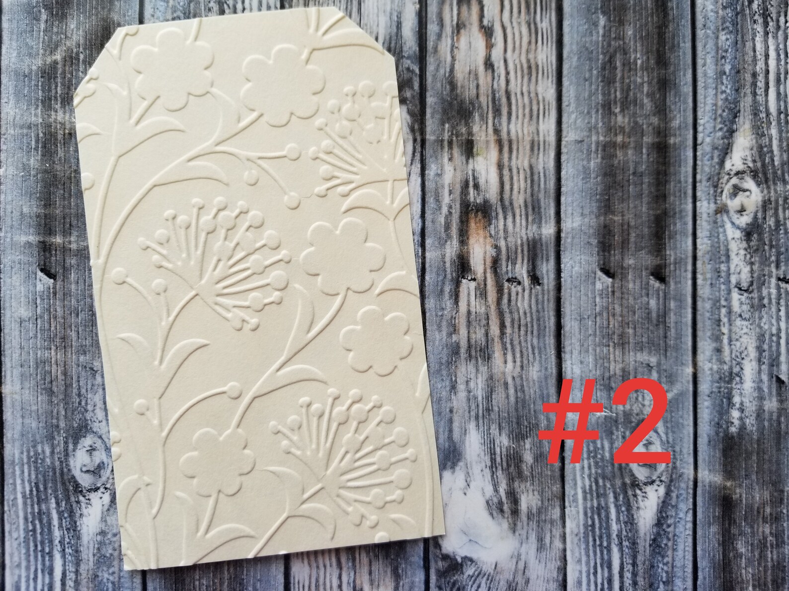 Embossed Tags Junk Journal Ephemera Vintage Grungy Mixed Media - Etsy