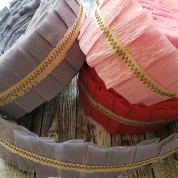 Crepe Paper Ruffle - Etsy