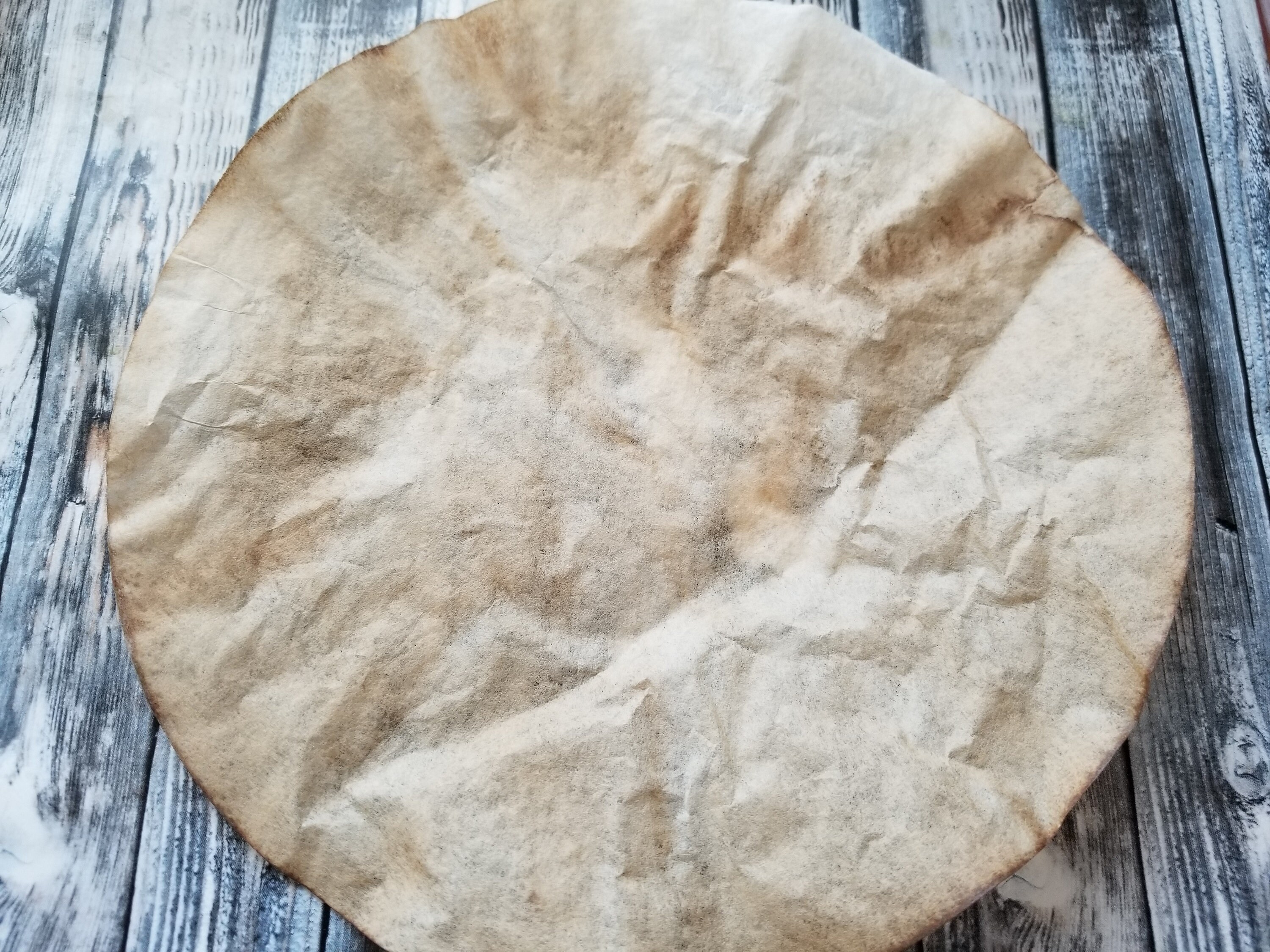 Coffee Dyed/stained Hand Dyed Paper Coffee Filters Scrapbook - Etsy
