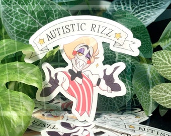 Hazbin Hotel Lucifer Morningstar Sticker - Etsy