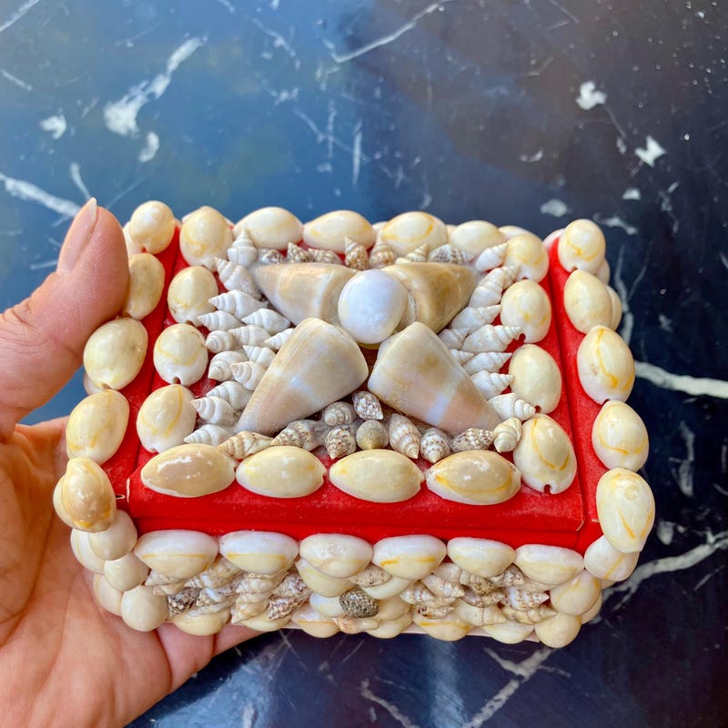 Sea Shell Jewel Box - Etsy