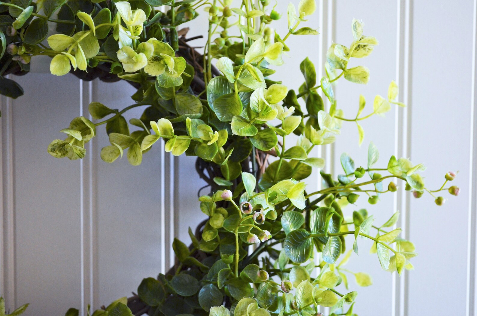 Farmhouse Wreath, Rustic Wreath, Eucalyptus Wreath, Farmhouse Decor ...