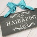 Hairapist Sign Wood Sign Farmhouse Sign Hair Salon Sign - Etsy
