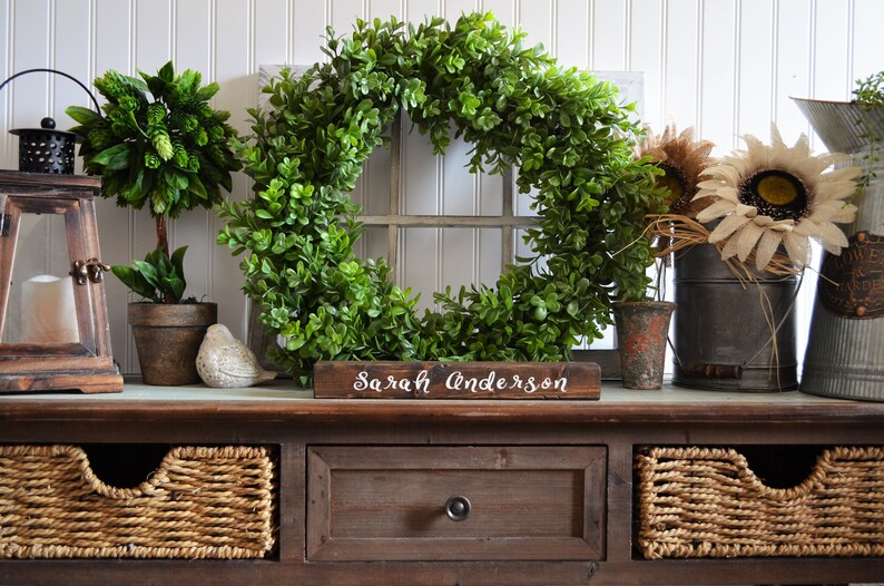 Desk Wood Sign Desk Sign Name Sign Wood Sign | Etsy