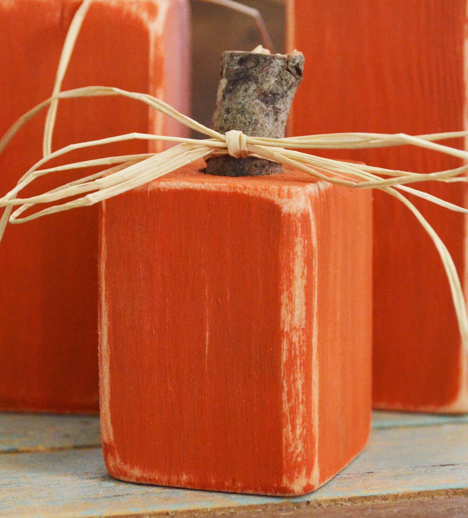 Wood Pumpkin Set Wood Pumpkins Fall Decor Thanksgiving - Etsy