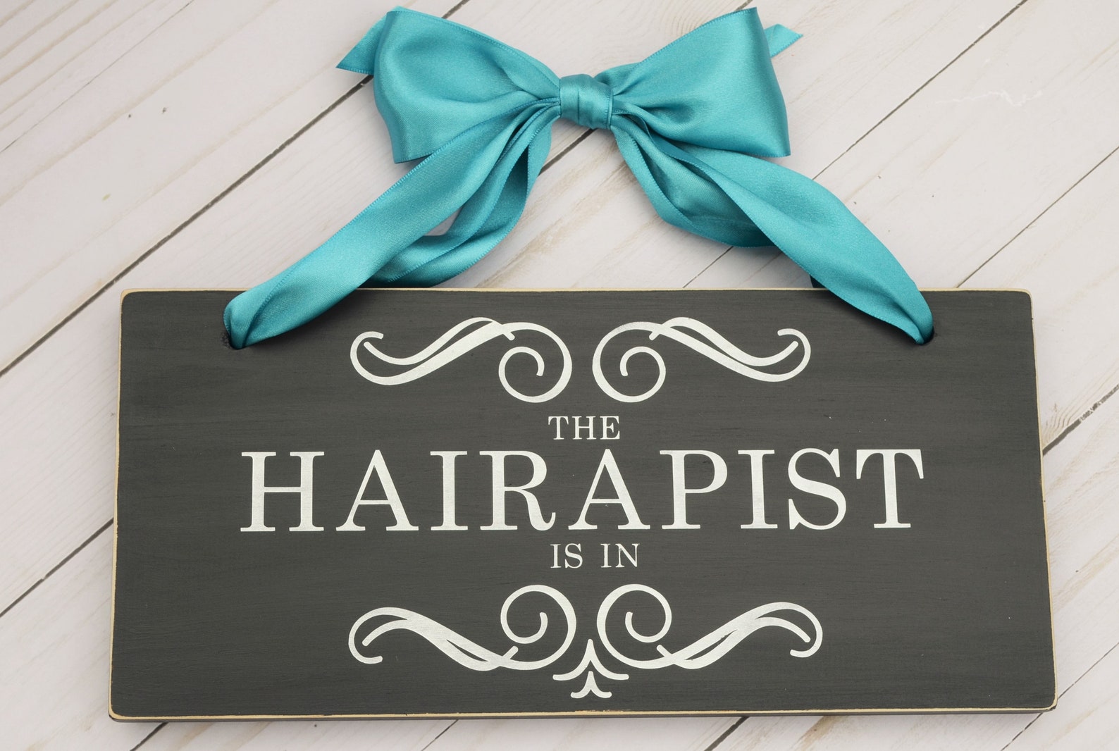 Hairapist Sign Wood Sign Farmhouse Sign Hair Salon Sign - Etsy